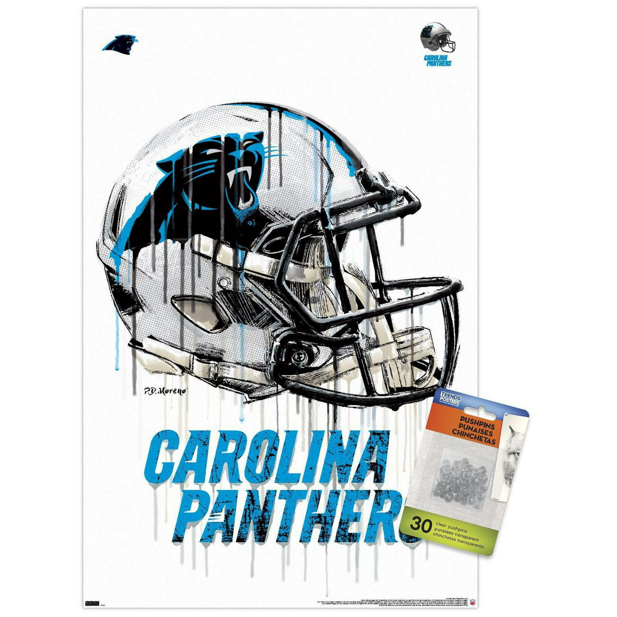 Click here for Trends International Nfl Carolina Panthers - Drip... prices