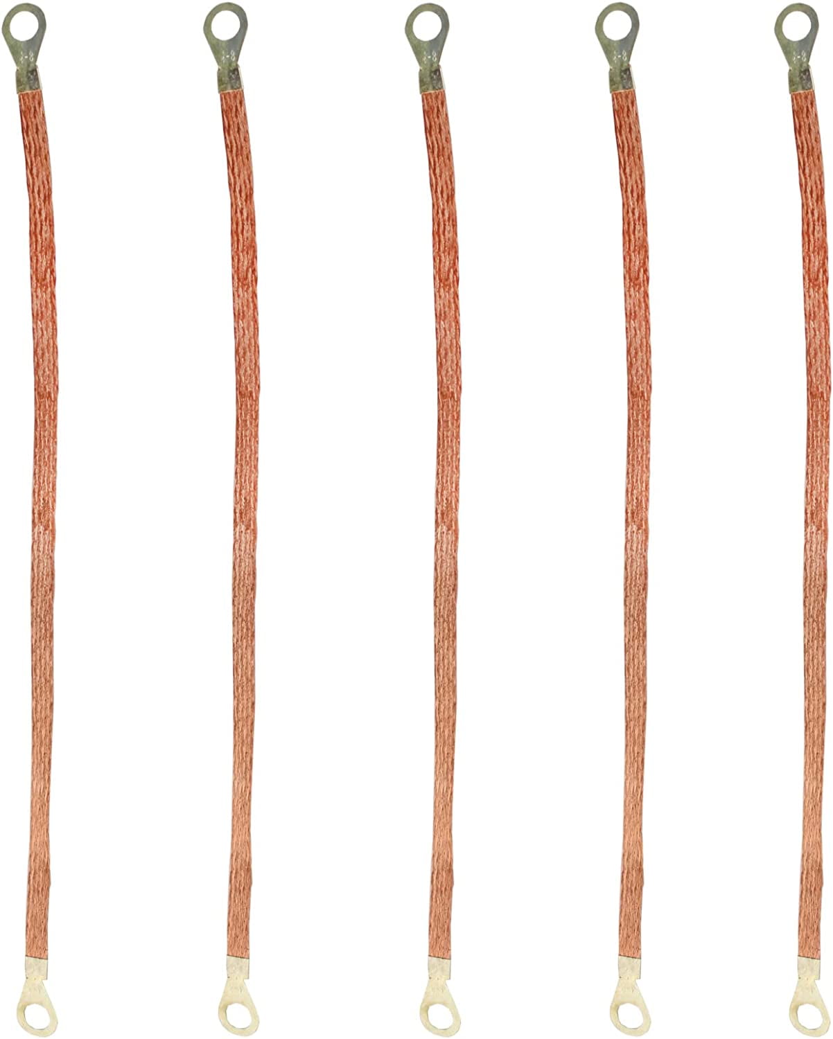 Braided Engine Ground Strap,Pure Copper Car Grounding Kit with 3/16 ...