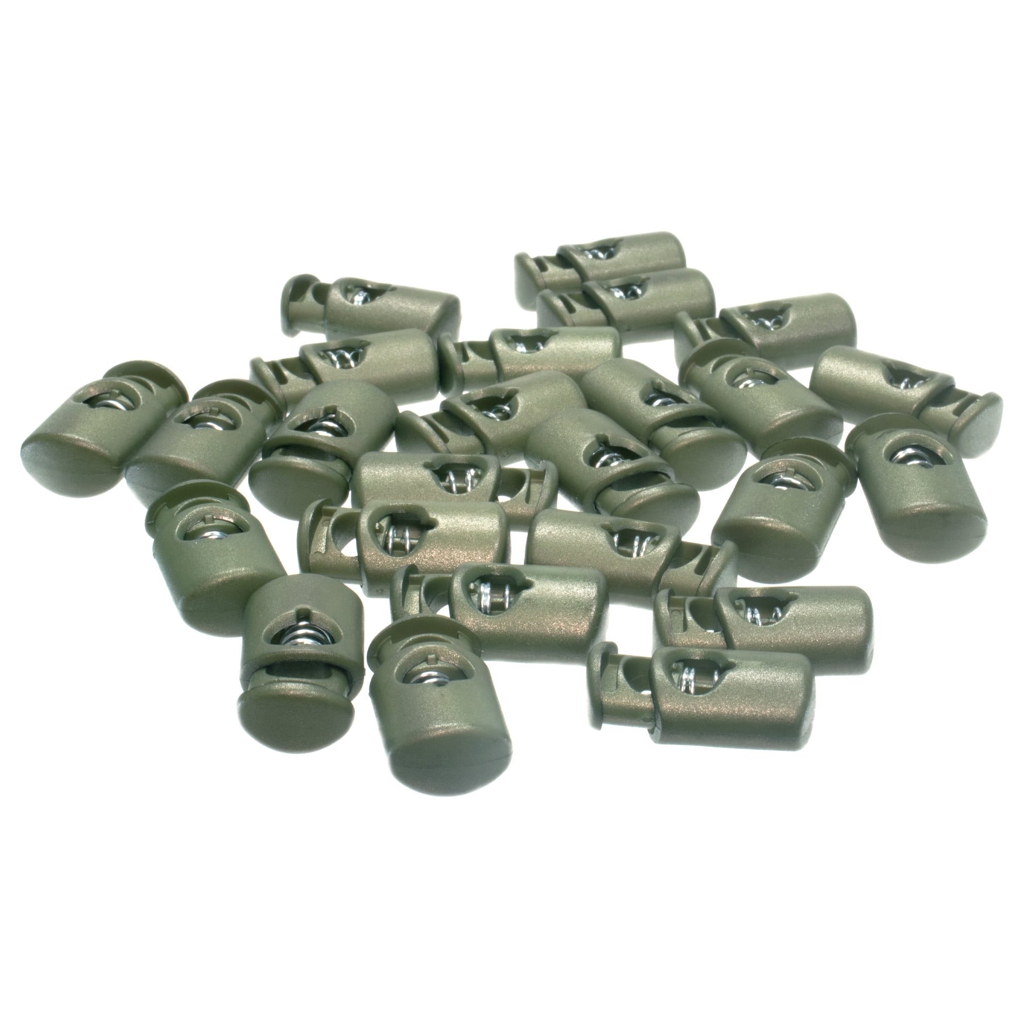 5mm Single Hole Craft County Cylinder Cord Locks - Many Colors & Pack ...