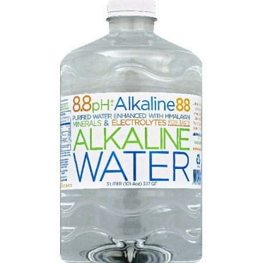 Alkaline88 Purified Water, Enhanced with Electrolytes and Minerals ...