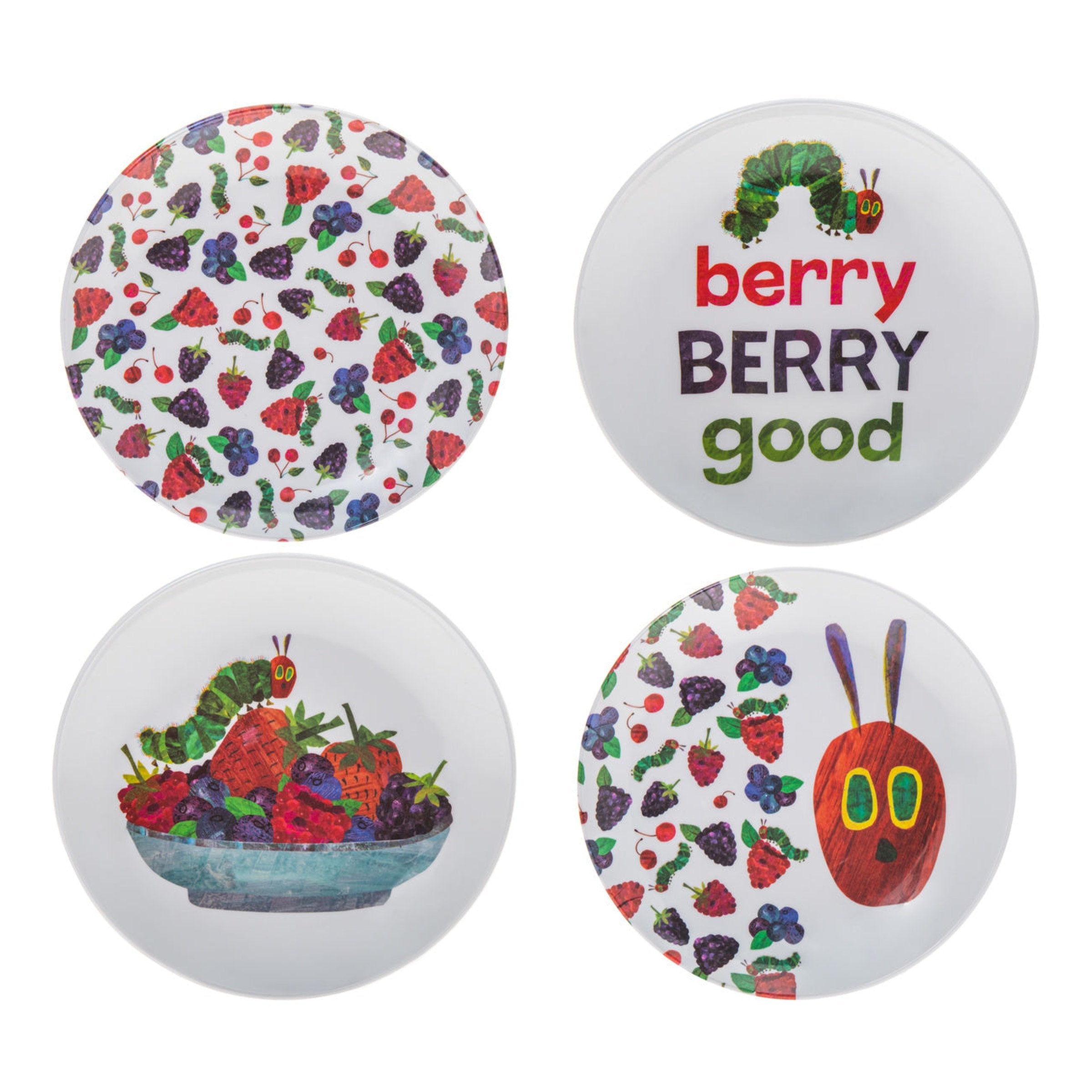 The World of Eric Carle, The Very Hungry Caterpillar Berry Plate, Set ...