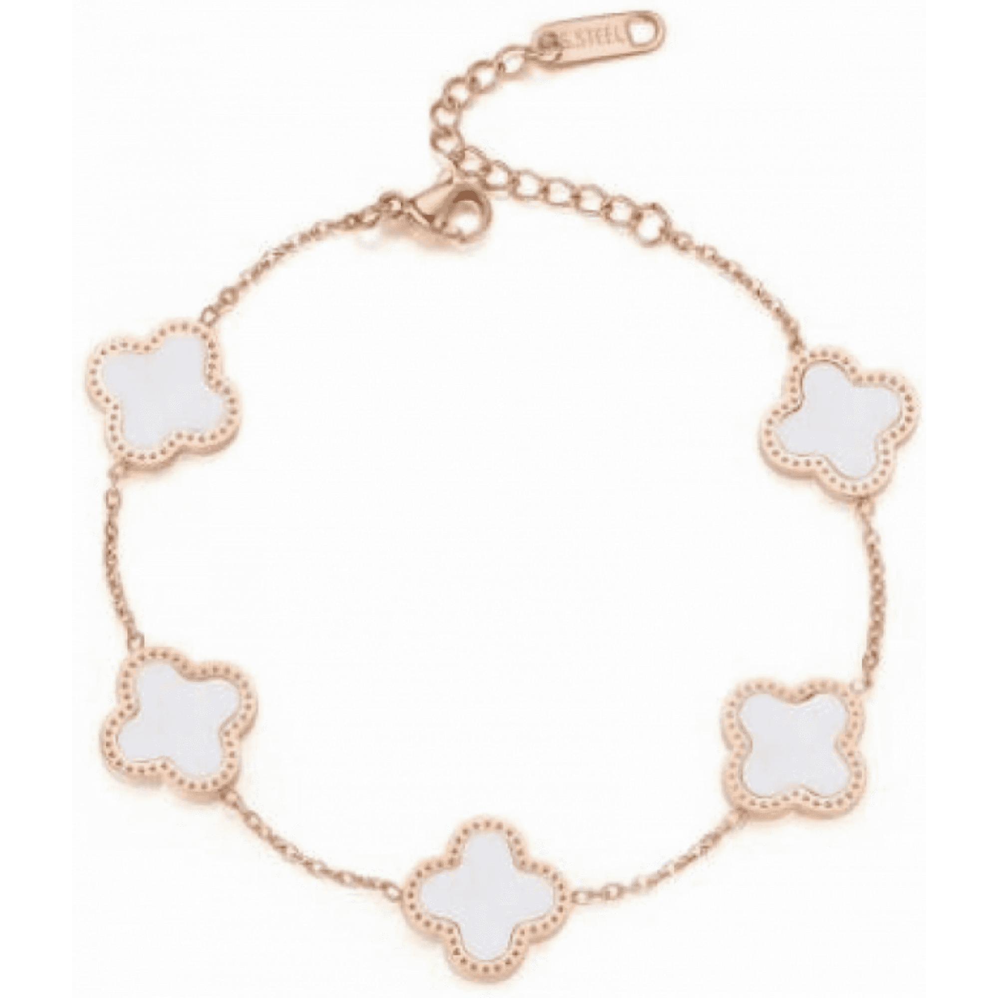 Click here for Unbranded Flower Clover Bracelet  Crystal Bracelet... prices