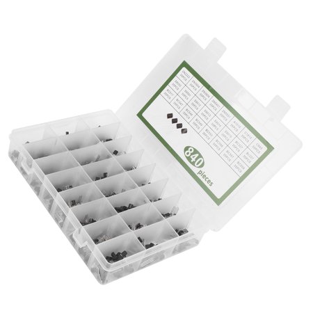 ANGGREK 840Pcs Power Transistor Kit Triode Assortment Set Industrial ...