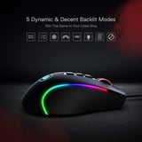 Redragon M612 Predator RGB Gaming Mouse, 8000 DPI, 11 Programmable ...