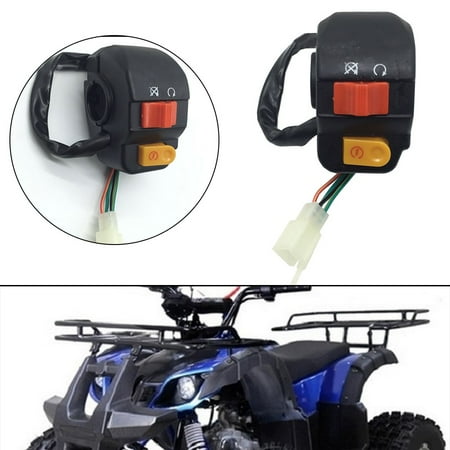 22mm 7/8 \"Motorcycle Engine Stop Start Kill Assembly Switch For TAO ...