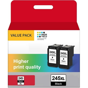 Canon PG-245 XL High Yield Black Ink Cartridges 2-Pack - Walmart.com