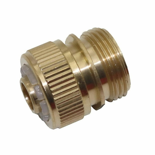 5 Pcs 3/4 Inch External Thread Connector Copper Garden Hose Connector ...