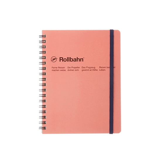 Delfonics Rollbahn Spiral Classic Notebooks: 3 in. x 4 in. (Blush Pink ...