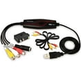 DIGITNOW USB Video Capture Converter - Analog to Digital VCR Transfer ...