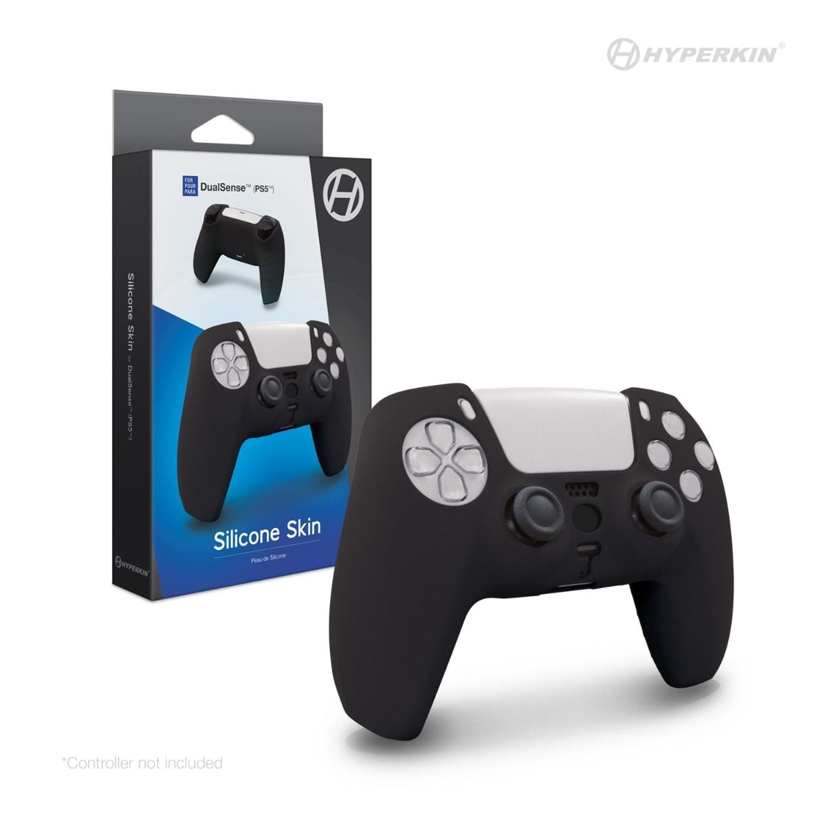 Silicone Skin For DualSense (PS5) (Black) - Hyperkin - Walmart.com