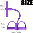 BESTSKY 2026 Multifunction Elastic Yoga Resistance Band – 35/45Lb Pedal ...