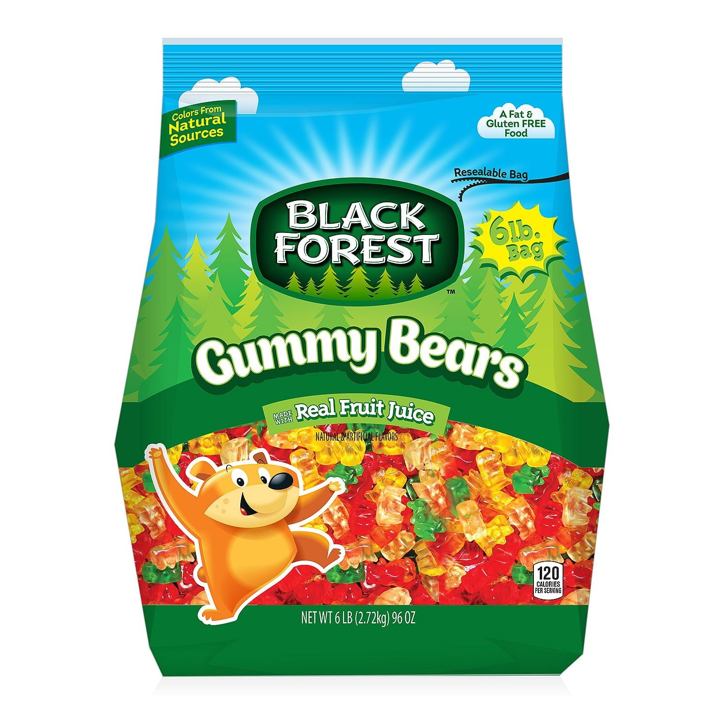 Black Forest Gummy Bears (6 lbs.) - Flavor of your choice - Walmart.com