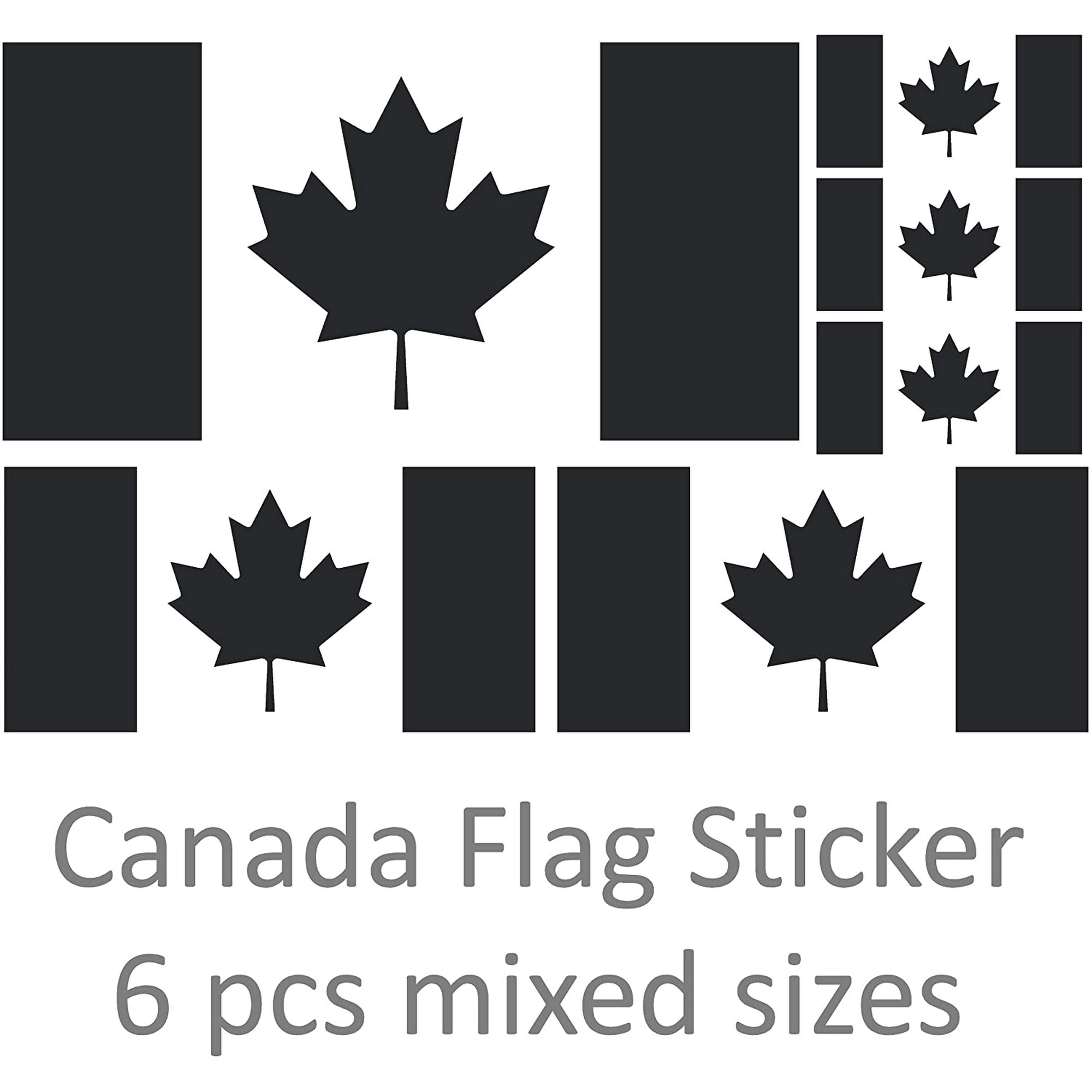 Click here for Hahdaxia Canada Flag Decal Stickers For Truck  Car... prices