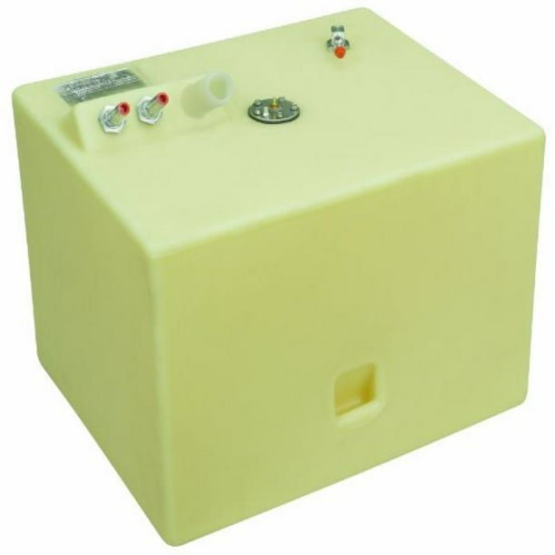 Moeller Marine Below Deck Permanent Fuel Tank (29-Gallon, 23" x 18.75 ...