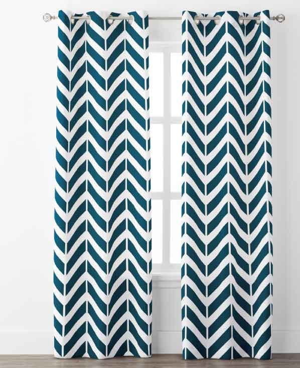 Mainstays Chevron Geo Window Curtains 2 Pack - Walmart.ca
