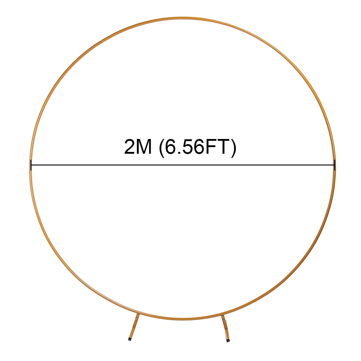 Buy Garfans Wedding Arch Circle Balloon Arch Frame Round Backdrop Stand ...