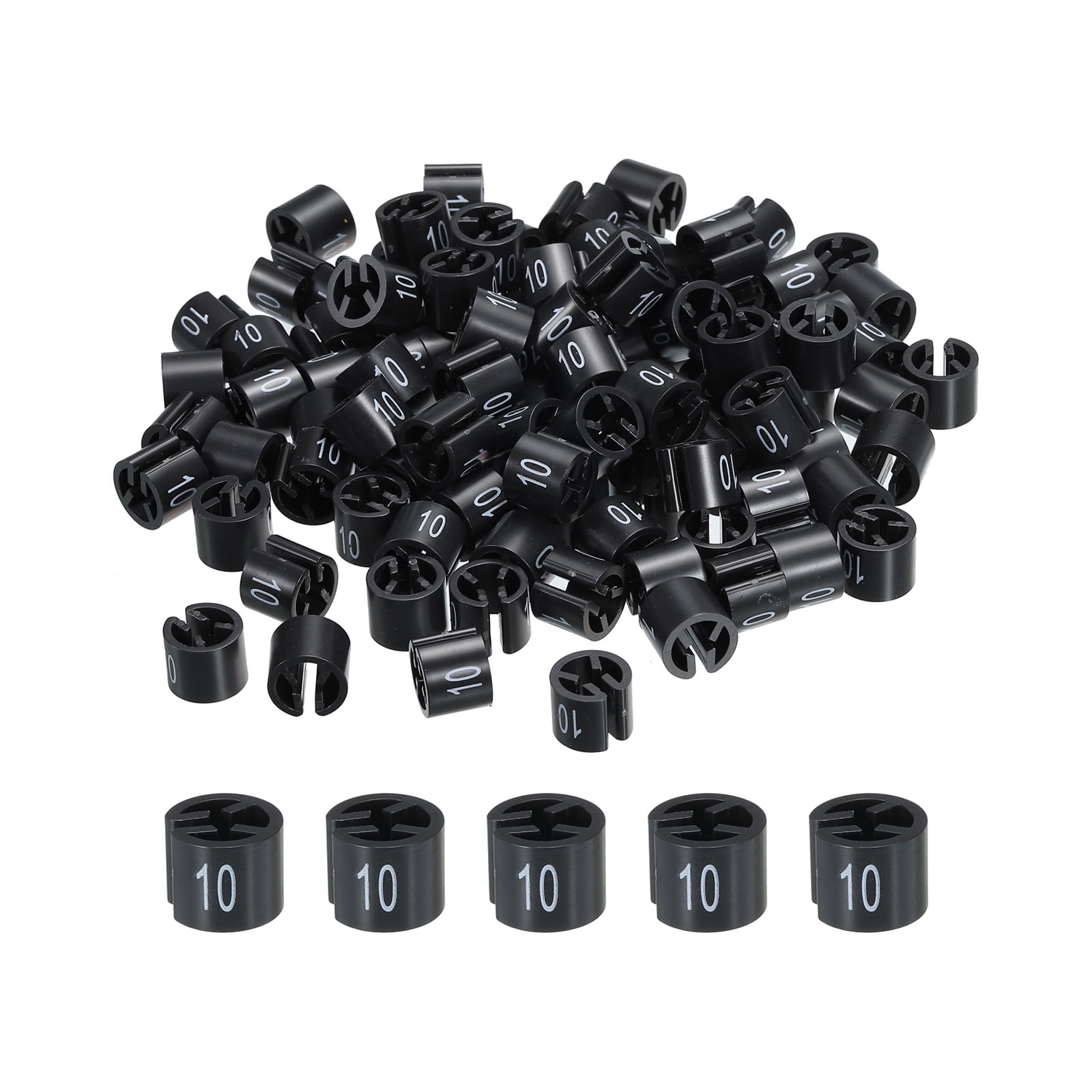 Click here for Unique Bargains Clothes Hanger Marker Colored Hang... prices