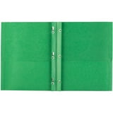 Two Pocket Folders with 3 Prong Fasteners, 25 Green Folders (47977 ...
