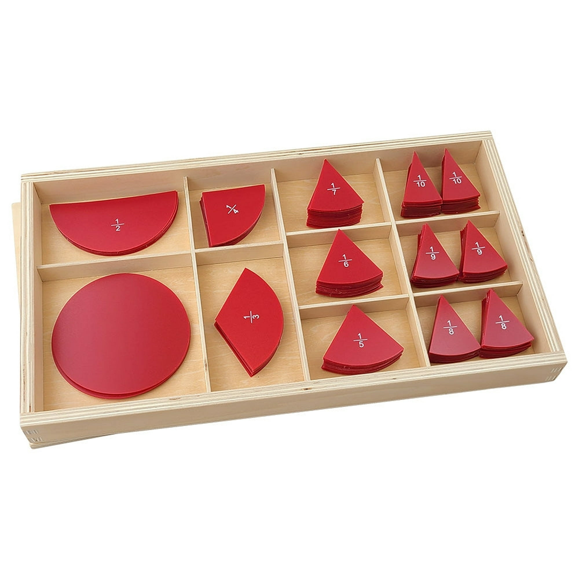 Click here for Ifit Montessori Cut-Out Labeled Fraction Circles 1... prices