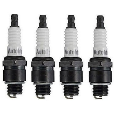 4 pc Autolite 605 Copper Core Spark Plugs for 13 2683 41-902 5023 AGRF32-6 Ignition Wire ...