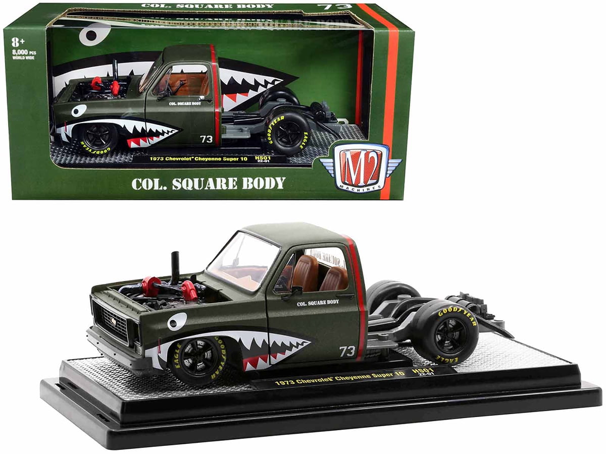 1973 Chevrolet Cheyenne Super 10 Square Body Bedless Truck #73 Matt ...