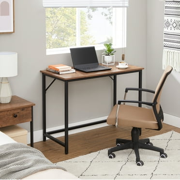 Mainstays Side Storage Desk - Natural - Walmart.com