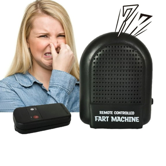 T.J. Wisemen Remote Controlled Farting Machine Toy with 15 Sounds, 3 ...