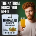 WHYZ Tongkat Ali Powder 113g, Pure Longjack Extract, Boost Performance ...
