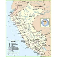 Iconic Arts Laminated 26x24 Poster: Resource Map - The Geography of The ...