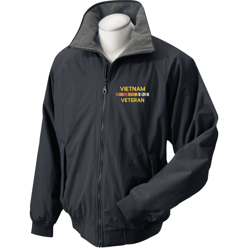 MilitaryBest - Vietnam Veteran 3-Season Jacket Black Large - Walmart ...