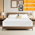 BMMB High Quality 12"Thickness Queen Hybrid Spring Memory Foam Luxury ...