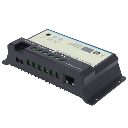 LHCER Solar Controller Plastic Dual Battery RV Charging 8-Pin RJ45 ...