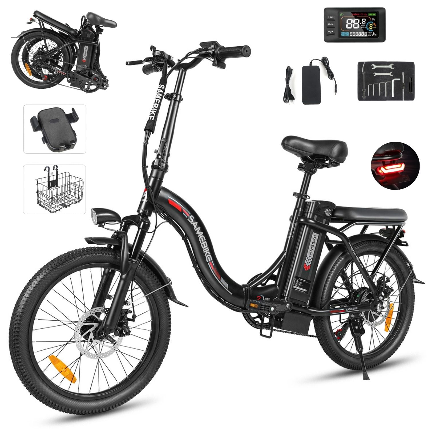 Click here for Samebike Cy20 20 Electric Bike For Adults 350w Fol... prices