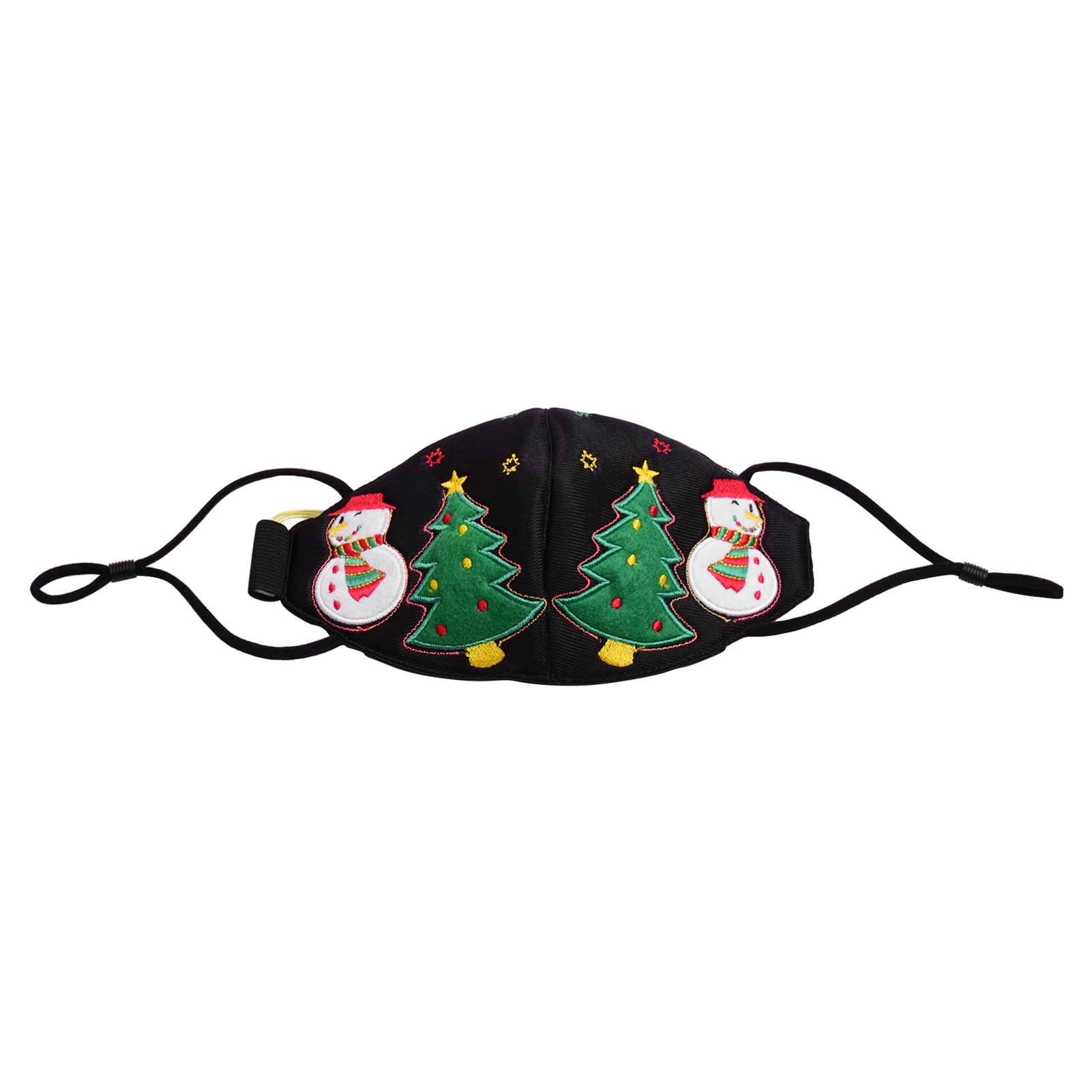 Navidad LED Rave Mask 7 colores Light Up Face Mask yeacher Mascarilla ...