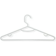 Honey Can Do 52-Gram Recycled Swivel Tubular Hangers, 18pk, White ...