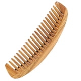 Onedor Handmade 100% Natural Green Sandalwood Hair Combs - Anti-Static ...