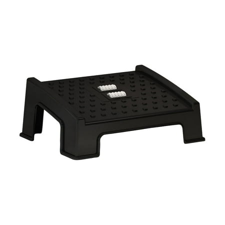 Compact Desk Foot Rest Foot Pedal Tilt Angle Support Feet and Leg Rest ...