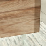 Worksense by Sauder Bergen Circle 60" Desk Modesty/Privacy Panel, Kiln ...