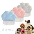 lianhanyi Cartoon Paw Shape Pet Fleas Comb Grooming Combs for Dogs ...