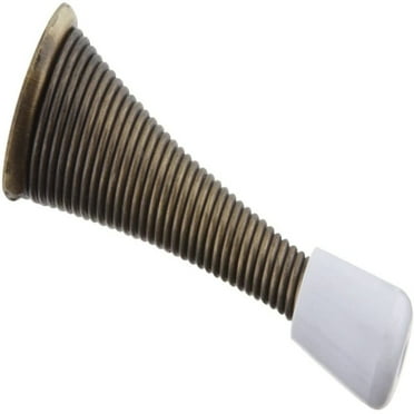 Stanley Hardware 807255 Antique Brass Spring Door Stop - Walmart.com