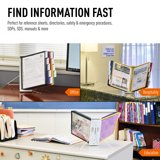 Durable InstaView Expandable Desktop Reference System with Assorted ...