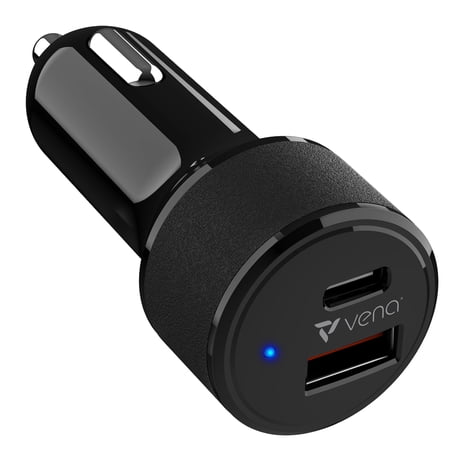 Vena Power Delivery PD 3.0 USB C 30W LED Car Charging Adapter [Over ...