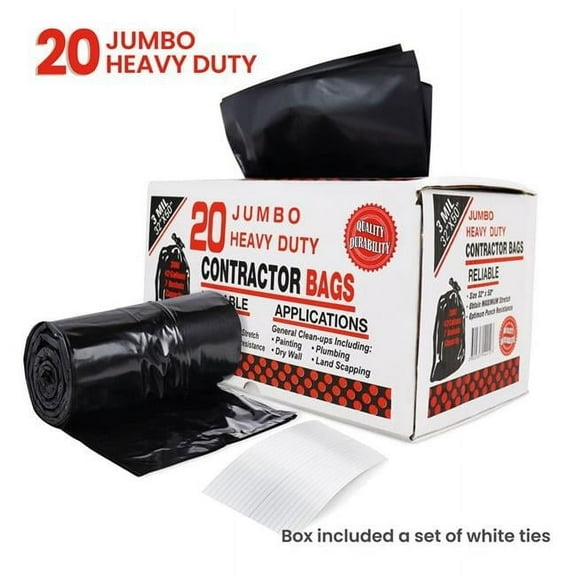Contractor Trash Bags - 20 Count - Walmart.com