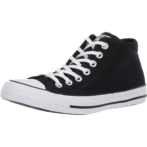 Converse Women's Chuck Taylor All Star Madison Mid Top Sneaker 8 Black ...