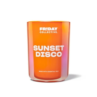 Friday Collective Sunset Disco 13.5oz Candle - Walmart.com