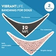 Vibrant Life Pink Naps Pet Bandana Set, Neckwear for Dogs, M - Walmart.com