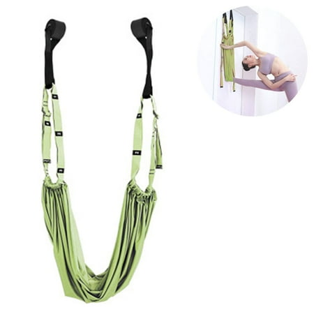 Yoga Trapeze, Waist Back Leg Stretch Strap Door Backbend Assist Trainer ...