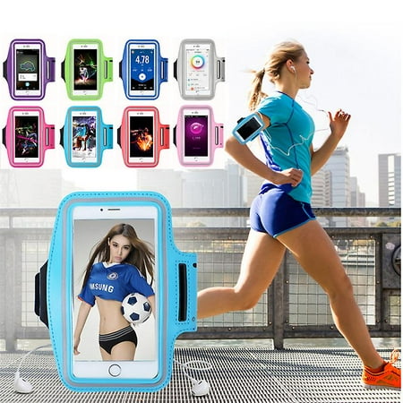 Sports Waterproof Arm Band Mobile Phone Holder Bag Running Gym Armband ...