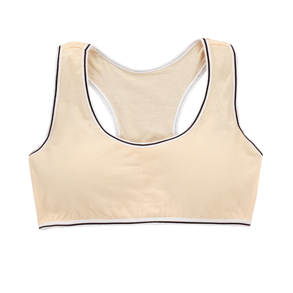 Gyratedream Girls Teens Sports Bras Wirefree Seamless Workout Yoga Gym ...