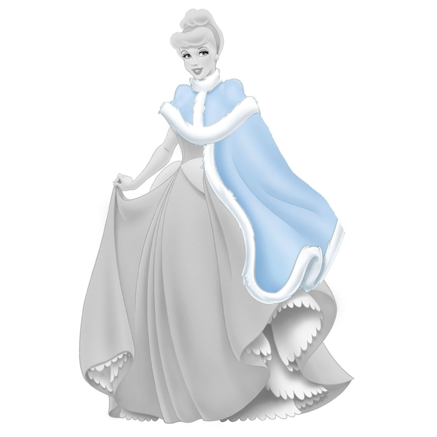 Wall Decal - Disney - Princess - Cinderella Holiday Add On Sticker New ...